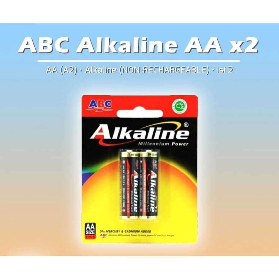 Jual Bbd* Batre ABC Alkaline AA A2 / AAA A3 isi 2 Original Baterai ...