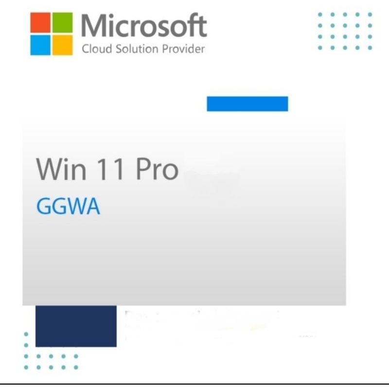 Jual Windows GGWA - Windows 11 Pro - Legalization Get Genuine CSP ...
