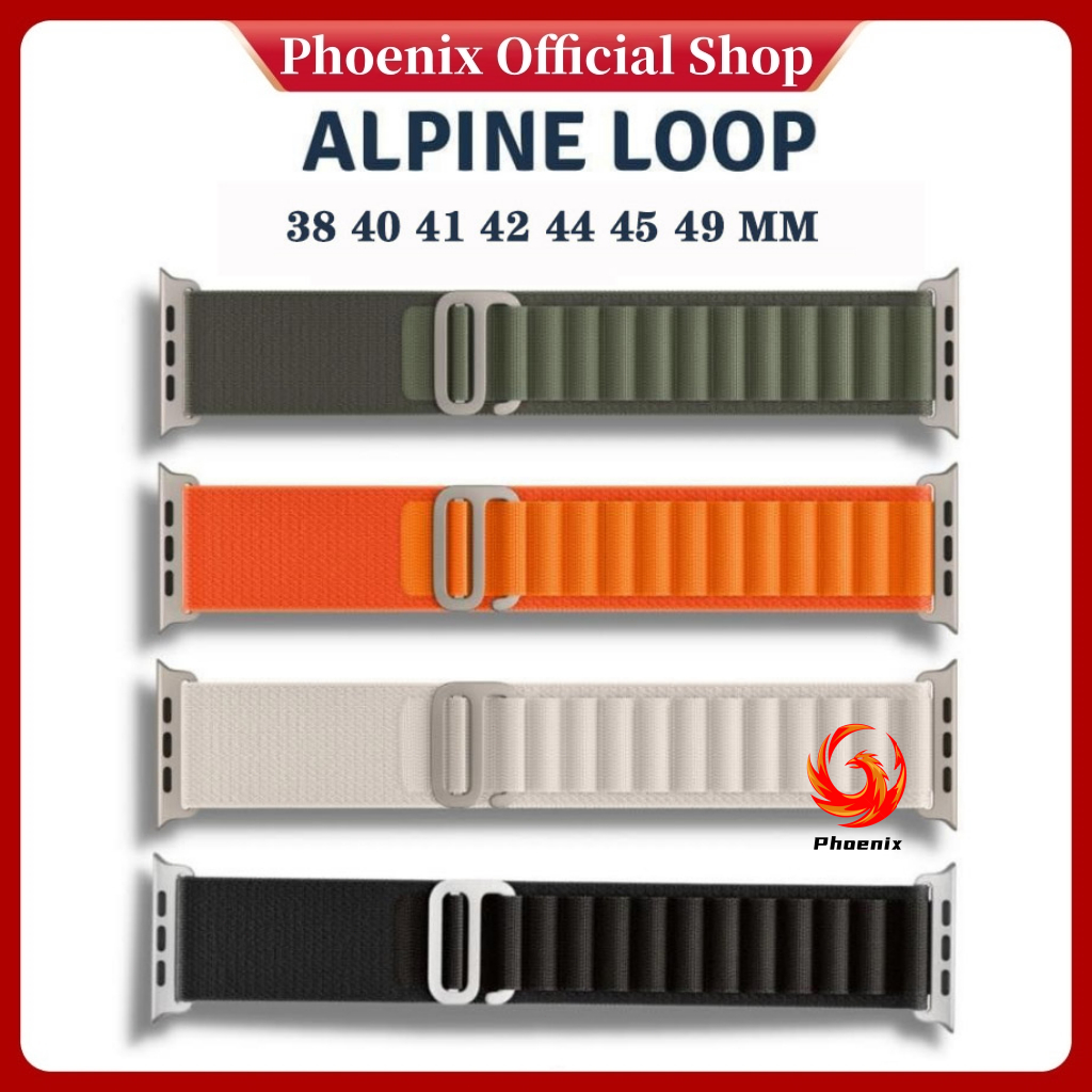 Jual Alpine Loop Nylon Tali Strap Apple Watch iwatch Ultra Breathable ...