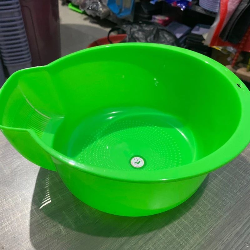 Jual Tempat Cuci Beras Plastik / Baskom Cucian Beras SL Plastic ...