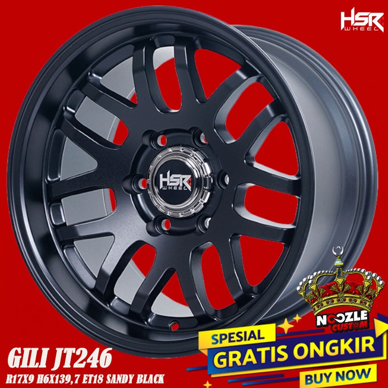 Jual Velg Mobil R17 Baut 6 Pelek Racing Type A LAP-07X HSR Ring 17 Triton Pajero | Shopee Indonesia