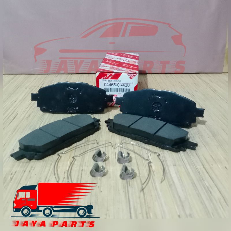 Jual BRAKE PAD INNOVA REBORN VENTURER 2016 UP KAMPAS REM DEPAN INNOVA ...