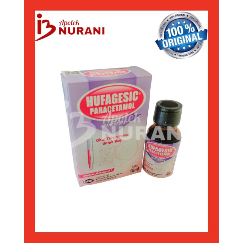 Jual HUFAGESIC DROP OBAT DEMAM DAN NYERI BAYI | Shopee Indonesia