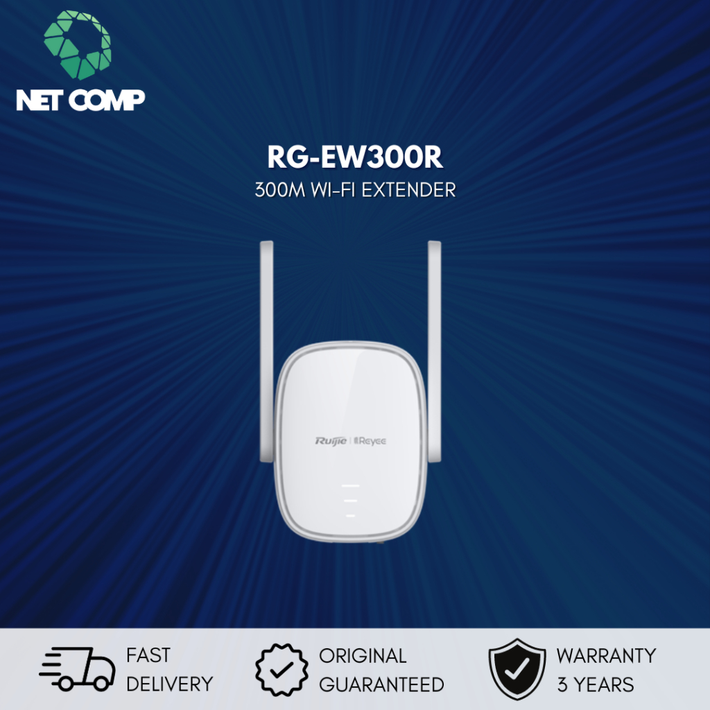 Jual RG-EW300R RUIJIE REYEE 300M WI-FI EXTENDER | Shopee Indonesia