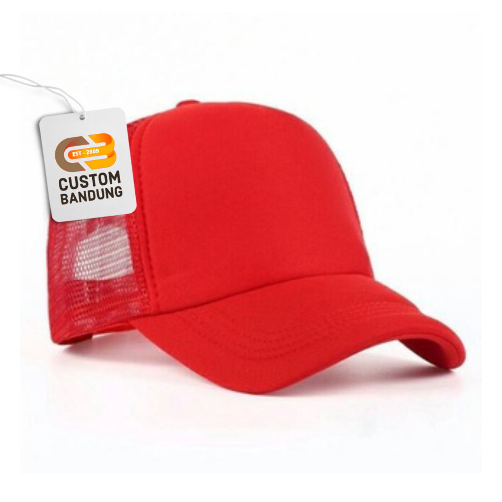 Jual Topi Trucker Custom Desain Kamu Sendiri cap jaring Pria Wanita ...