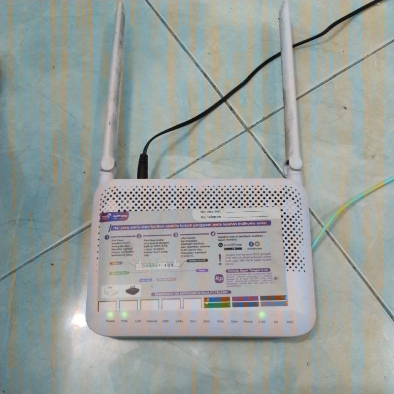 Jual FIBERHOME OPEN ONT GPON MODEL:HG6145D2 TERBARU TAHUN 2023 UNIT ...