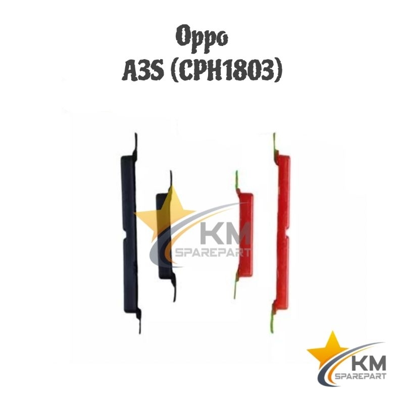Jual Tombol Luar Power On Off Volume Oppo A3S CPH1803 Keypad Pernik ...