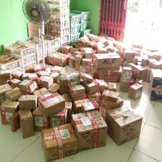 Jual Terlaris mie lidi mentah 1kg kecil enak, gurih, renyah dan anti ...