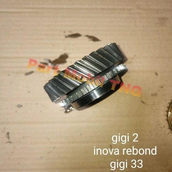 Jual Gear Gigi 2 Toyota Inova Innova Reborn Manual (Gigi 33) | Shopee ...