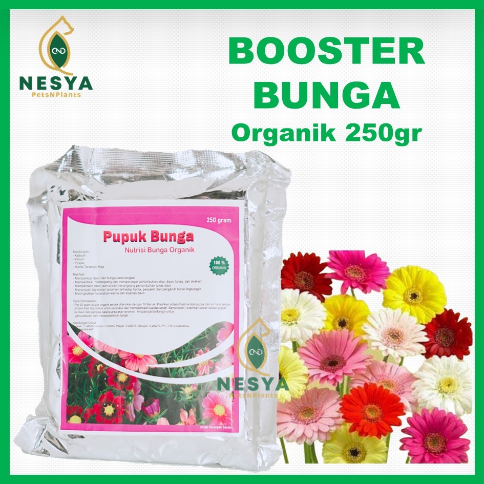 Jual Pupuk Organik Booster Bunga Tanaman Hias Pupuk Pelebat Tanaman Hias Perangsang Anti Rontok ...