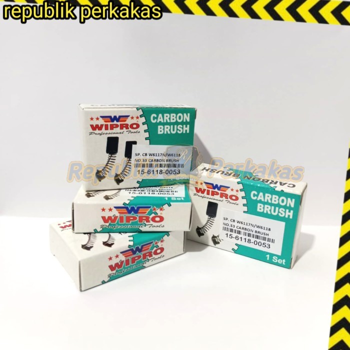 Jual Wipro Carbon Brush / Arang Brostel W6117N/W6118 Mesin Bor | Shopee ...