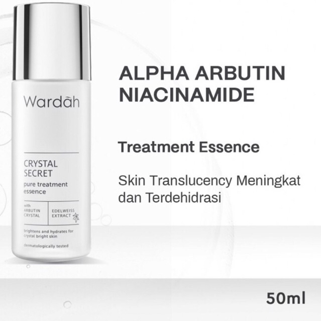 Jual Wardah Crystal Secret Pure Treatment Essence | Shopee Indonesia