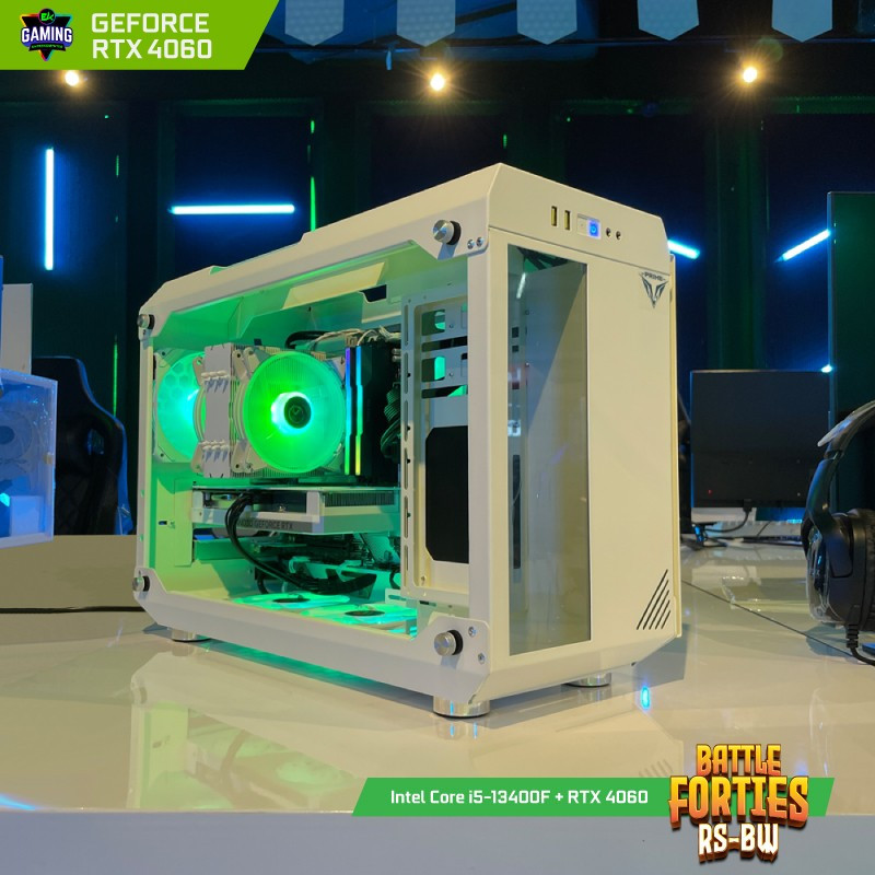 Jual PC Rakitan EK Gaming BattleForties WHITE - Intel Core i5 13400F - RTX 4060 8GB - Enter ...