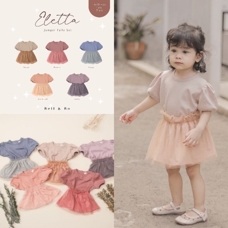 Jual BELL & BO - Eletta Bodysuit | Setelan Set Rok Tutu Anak Perempuan ...