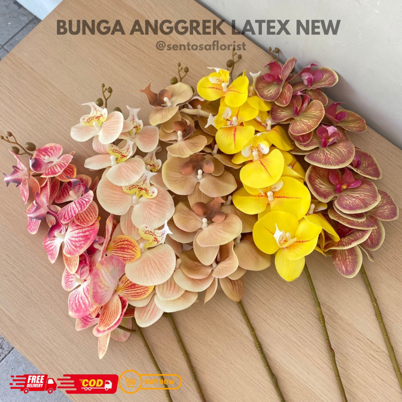 Jual BUNGA ANGGREK LATEX NEW/BUNGA ANGGREK DEKORASI/BUNGA ANGGREK ...
