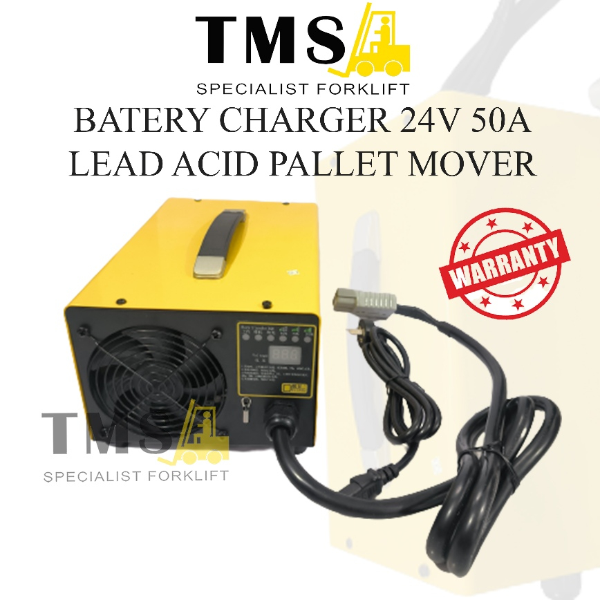 Jual Charger Forklift Pallet Mover 24V 50A Lead Acid Casan Forklift ...