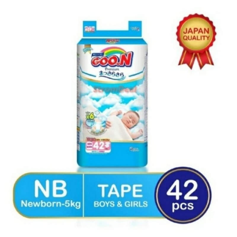 Jual Goon premium popok perekat nb 42 | Shopee Indonesia