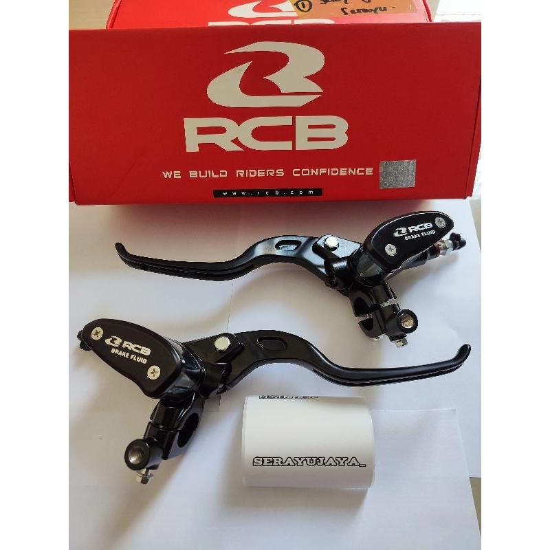 Jual Master rem RCB oval kanan atau kiri 14mm 14 mm E2 hitam ORIGINAL 100% | Shopee Indonesia