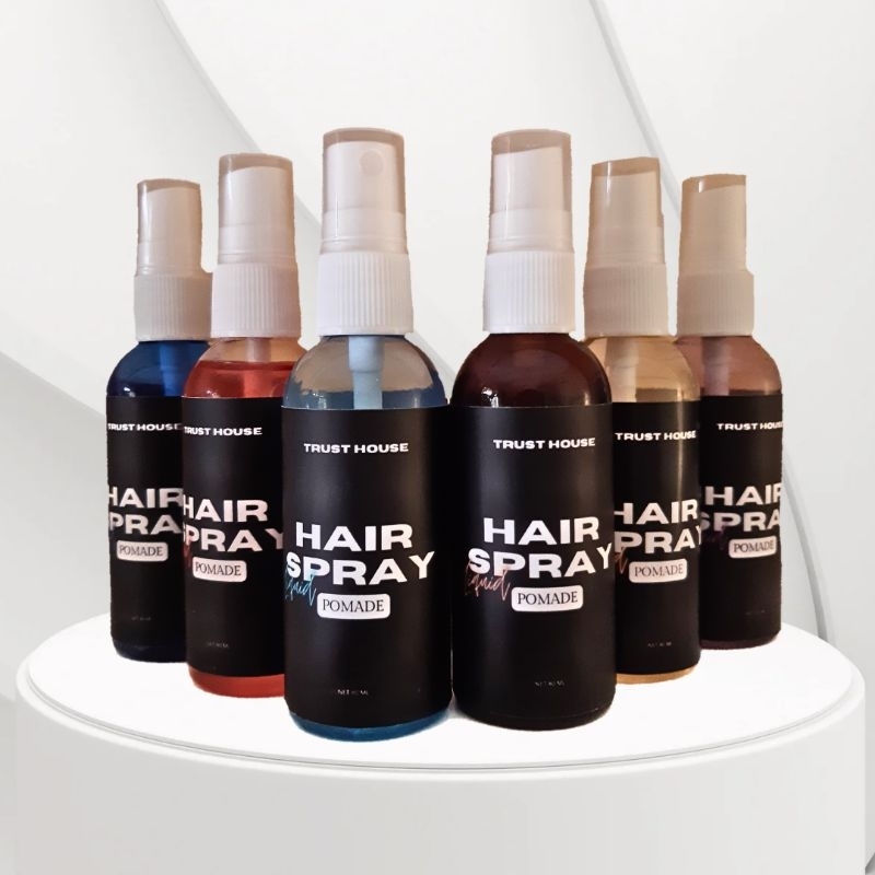 Jual Trust House Hair Spray Liquid Pomade Cair 75ml | Shopee Indonesia