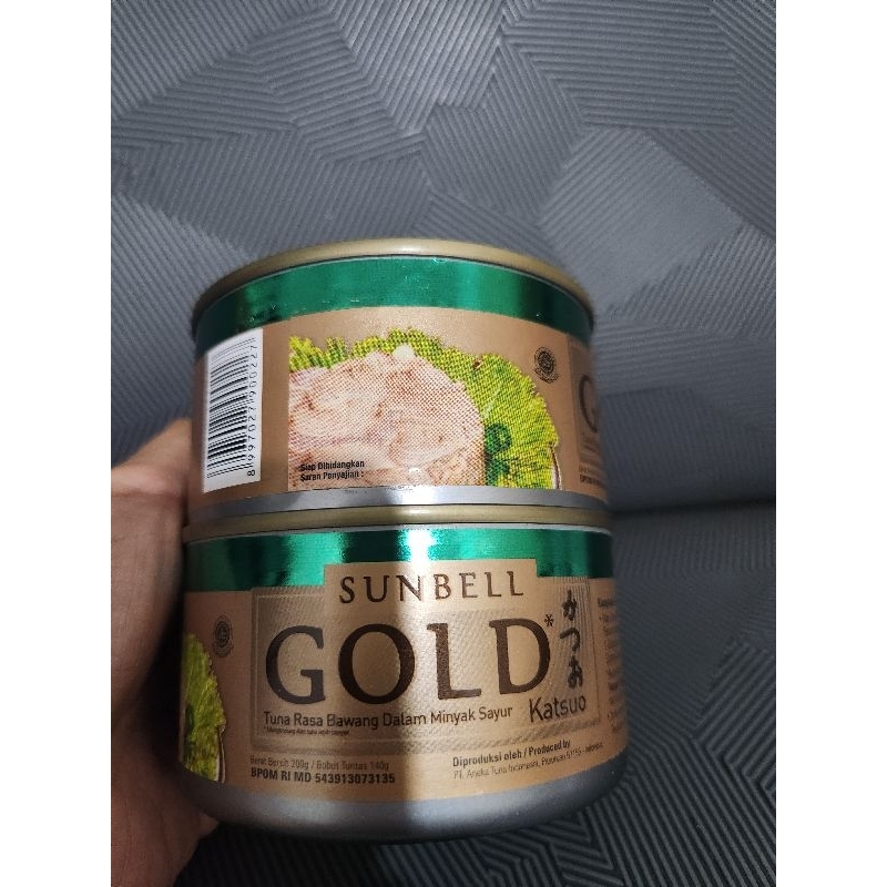 Jual Sunbell Gold Tuna minyak sayur 140gr | Shopee Indonesia