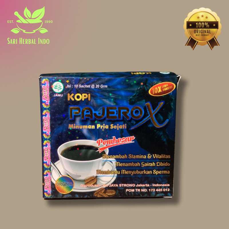 Jual Kopi Pajero X Kopi Pria Kuat & Perkasa | Shopee Indonesia
