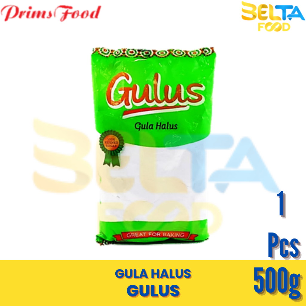 Jual Gula Halus Serbuk Gula Putih Gulus Topping 500g | Shopee Indonesia