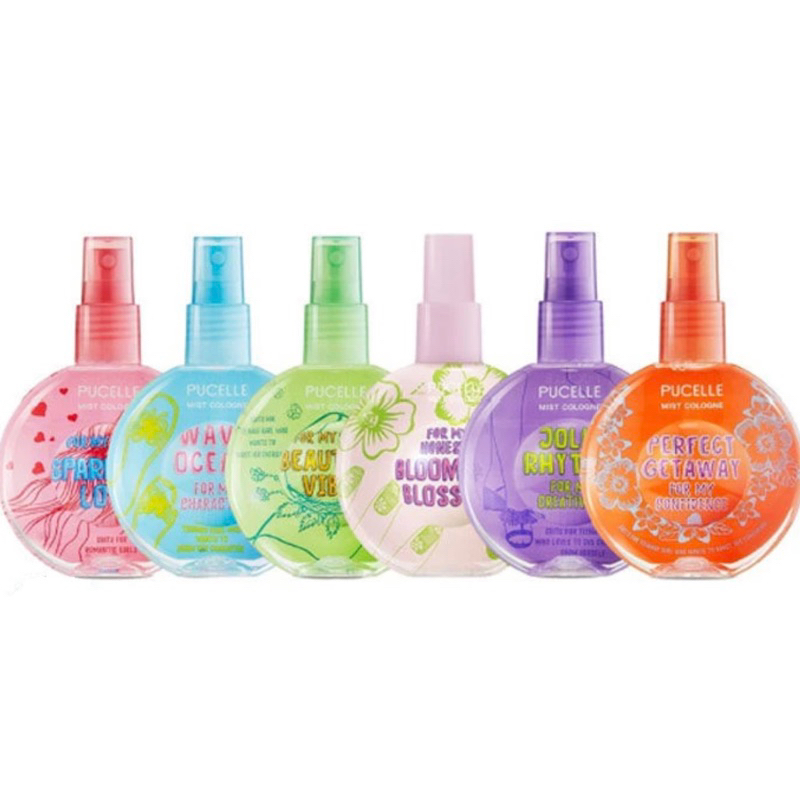 Jual PUCELLE Mist Cologne Spray 150ml 75ml | Shopee Indonesia