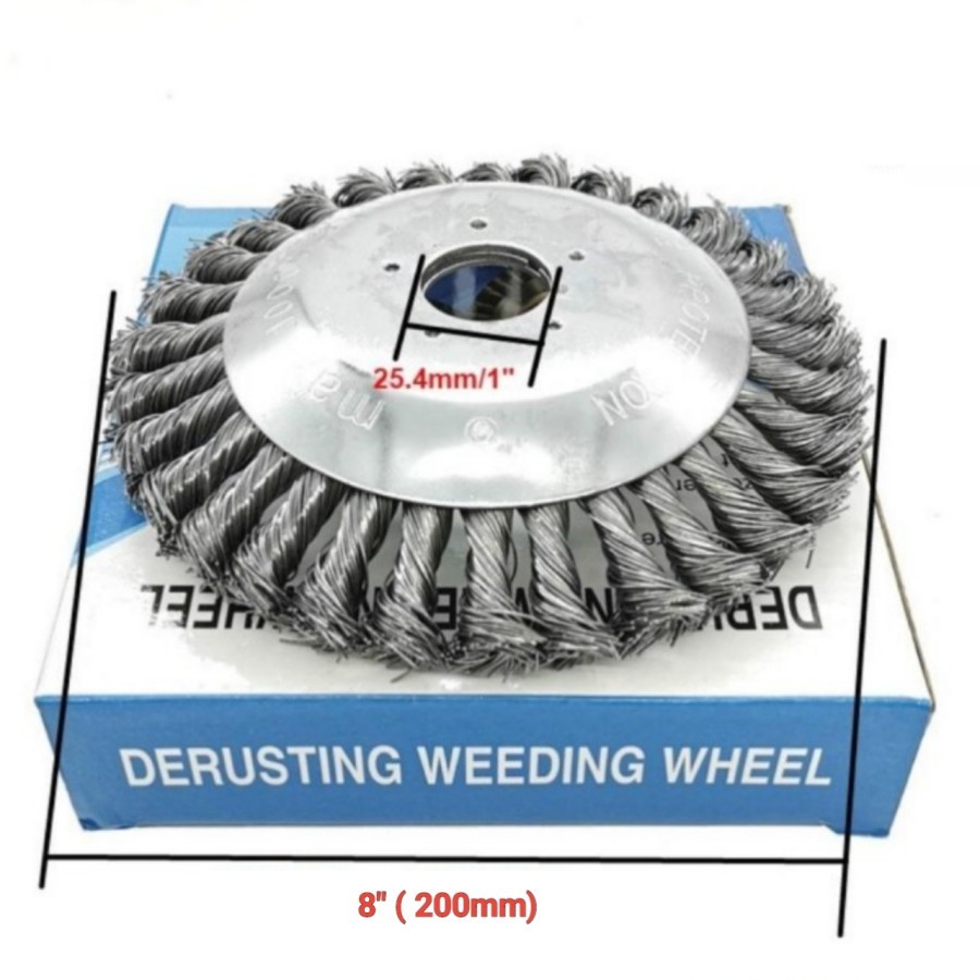 Jual MATA PISAU CAKRAM KAWAT BAJA MESIN POTONG RUMPUT DERUSTING WEEDING ...