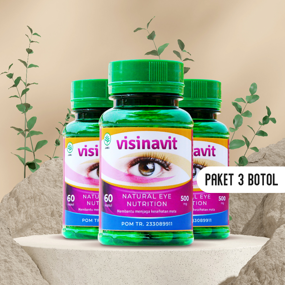 Jual Visinavit 60 Kapsul – Suplemen Kesehatan Mata – Untuk Mata Minus ...