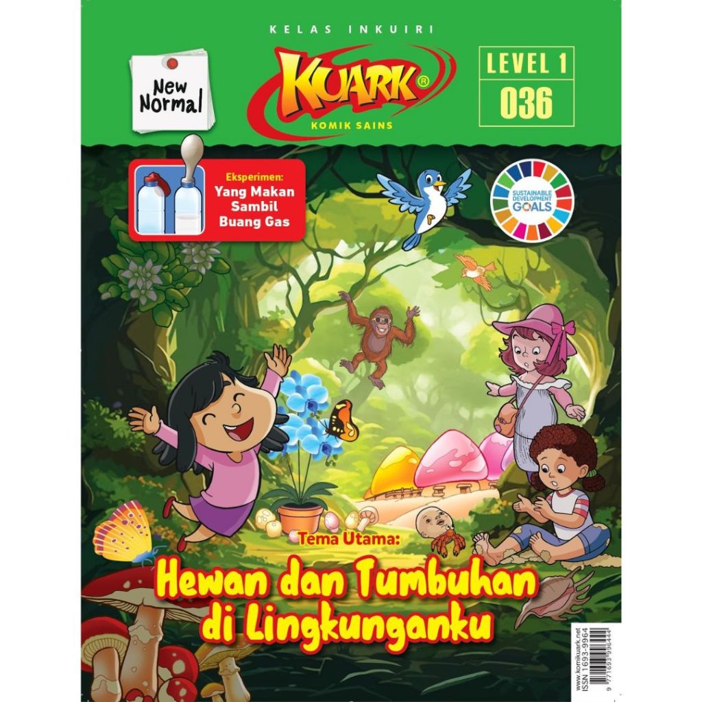 Jual KUARK Komik Sains Level I Nomor 036 New Normal - Materi OSK 2024 | Shopee Indonesia