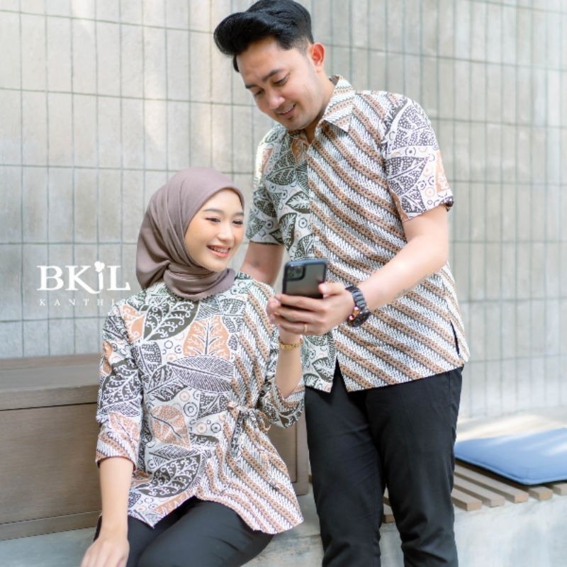 Jual KANTHIL Baju Batik Wanita Modern Formal Style Seling New | Shopee ...