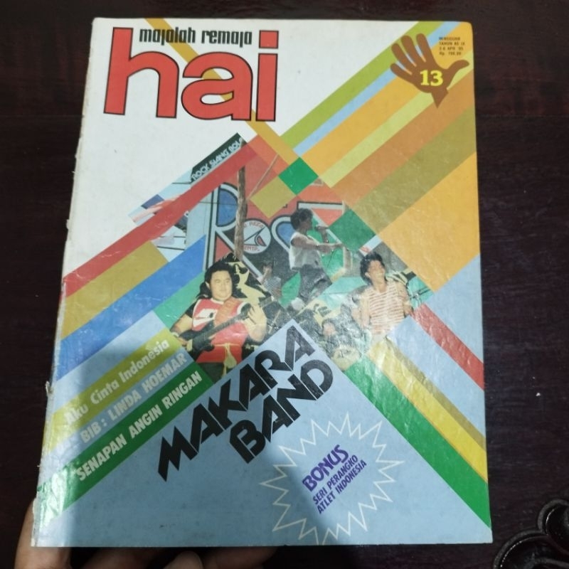 Jual majalah Hai, artikel Makara & hari Moekti, Rani purba & yatie ...
