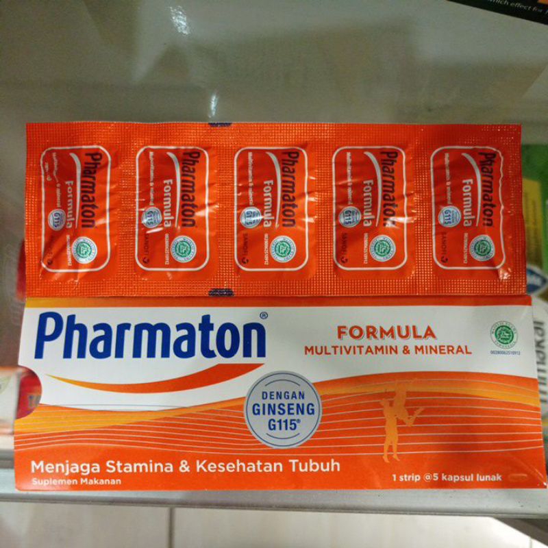 Jual Pharmaton Formula 1 Stip isi 5 Tab | Shopee Indonesia