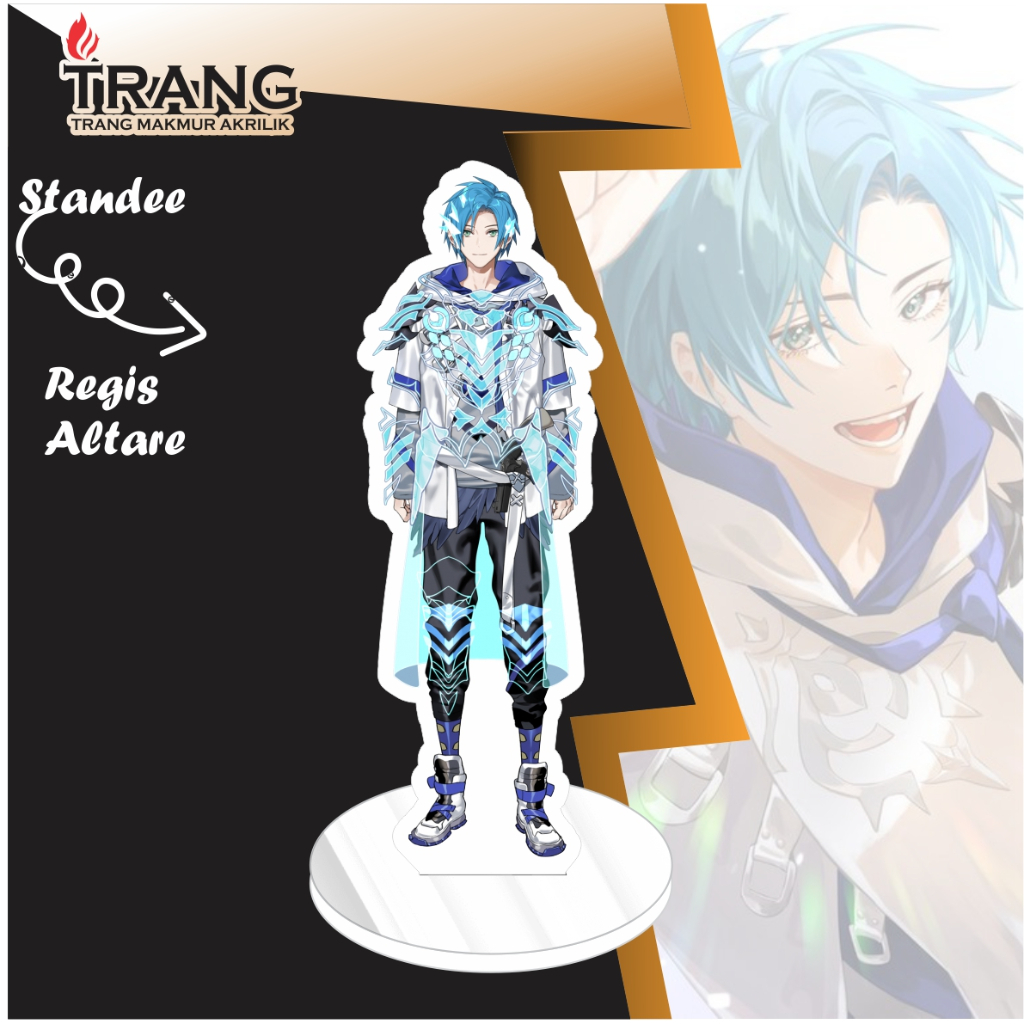 Jual Standee Figure Akrilik Regis Altare Hololive / Standing Action ...
