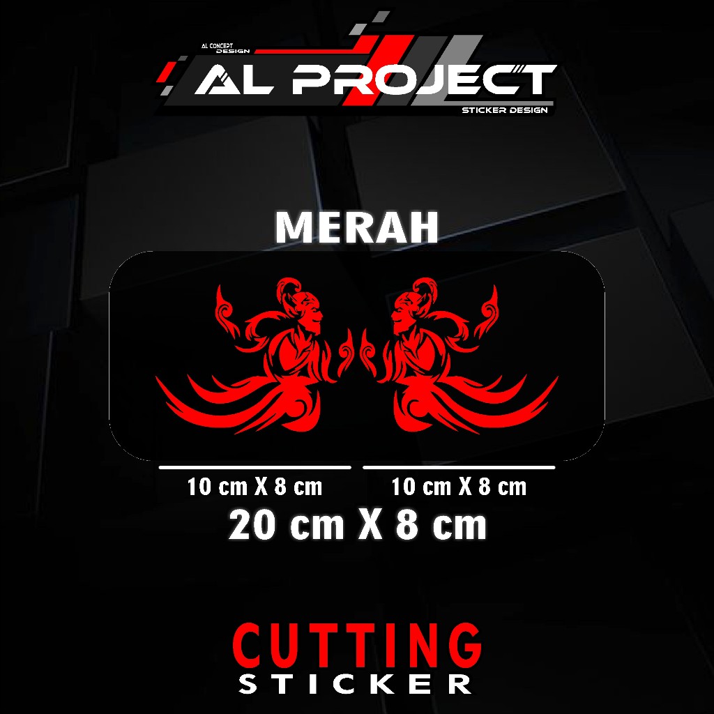 Jual Cutting Sticker Seni Wayang(Seni Pewayangan) | Sticker Variasi ...