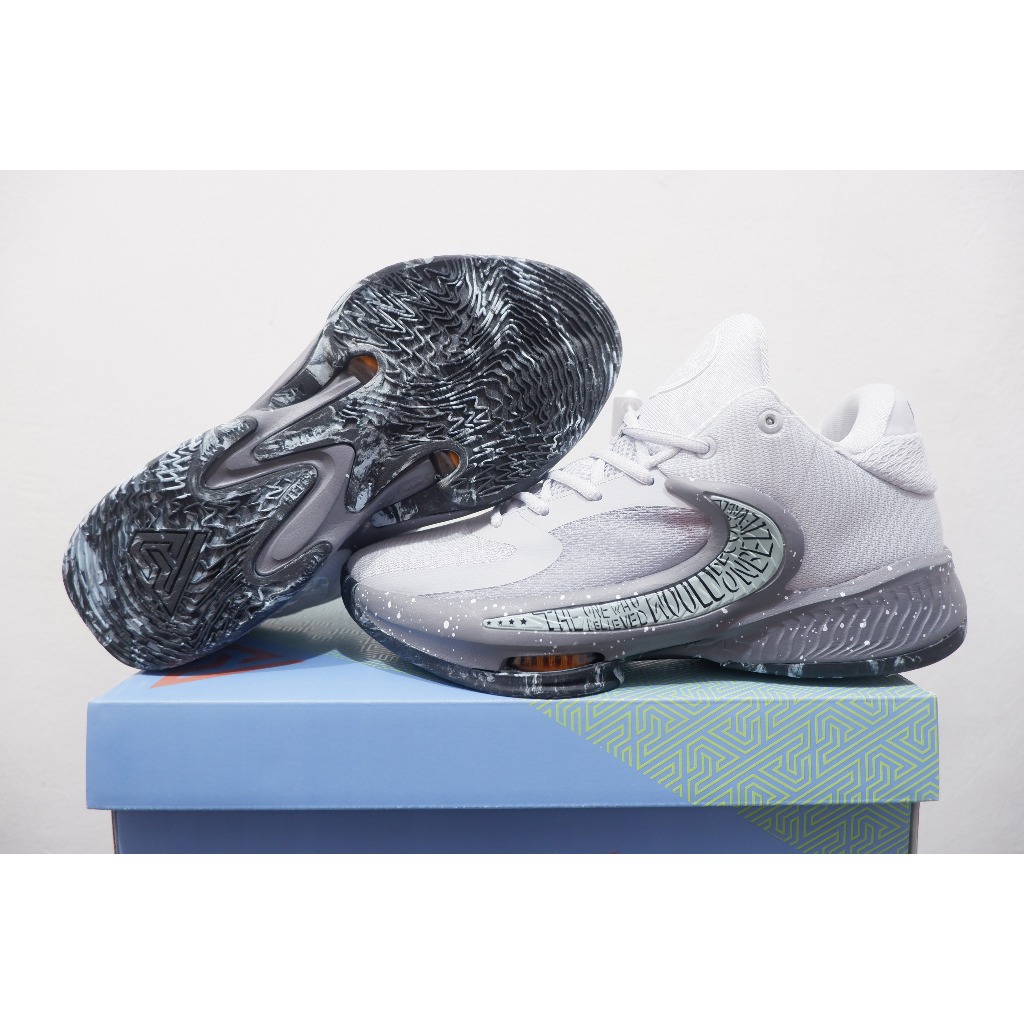 Jual SEPATU BASKET NK GREEK FREAK 4 LOW ETCHED IN STONE | Shopee Indonesia