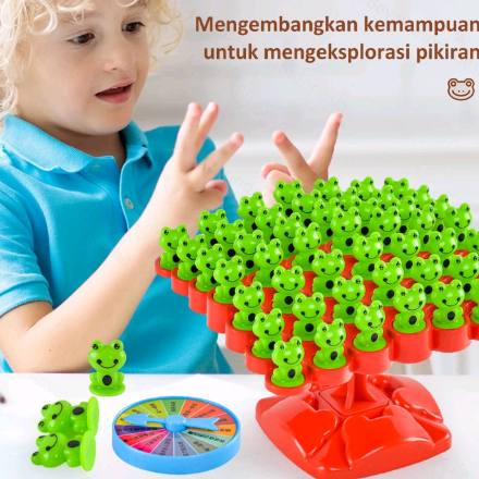 Jual pohon katak Mainan keseimbangan board game pelatihan berpikir ...