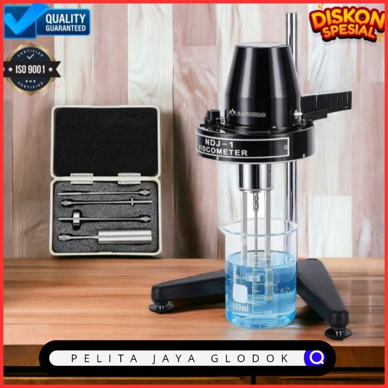 Jual Rotary Viscometer NDJ1 Analog Viscosity Tester Viskometer NDJ-1 ...
