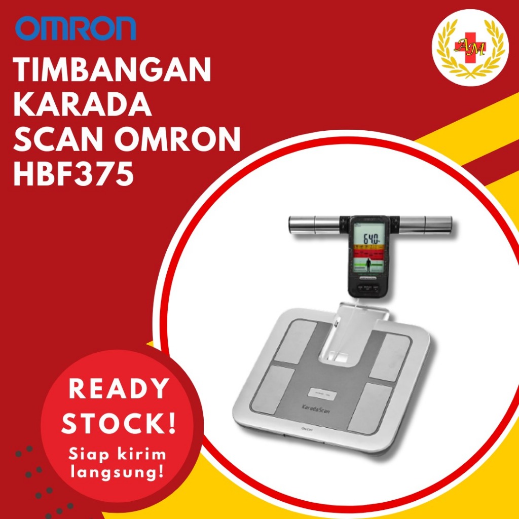 Jual Timbangan Karada Scan Omron HBF 375 Timbangan Badan Digital Ukur ...