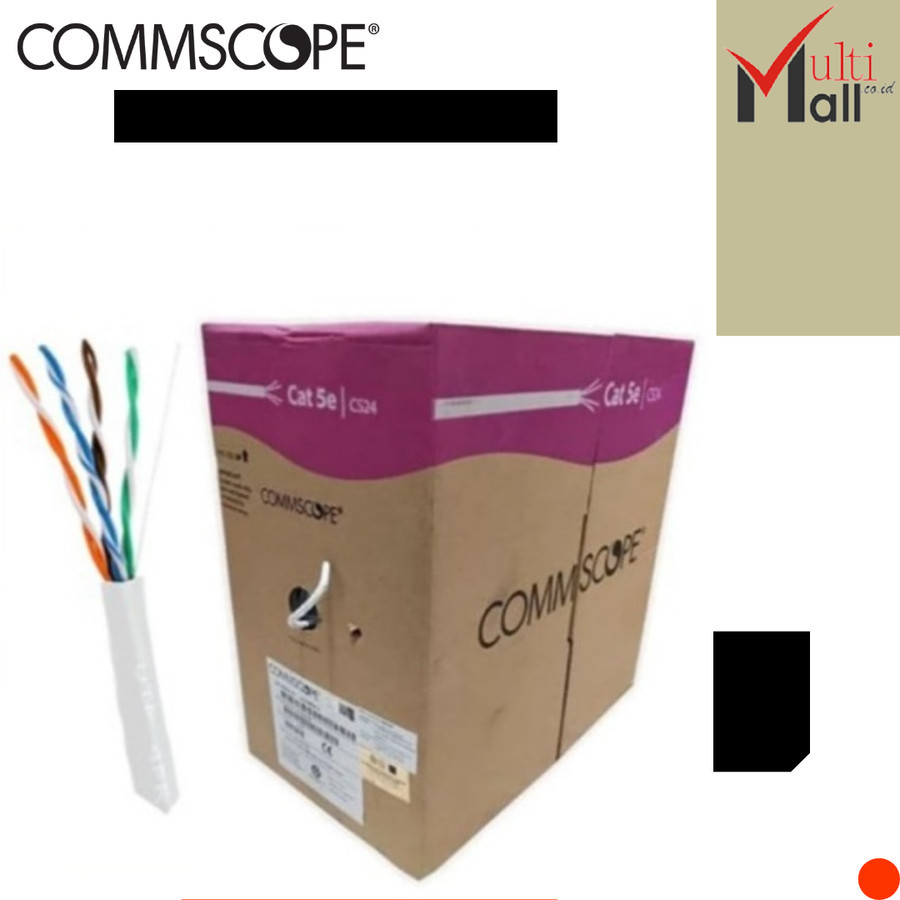 Jual KABEL COMMSCOPE NETWORKING LAN FTP CAT 5 (24 AWG) | Shopee Indonesia