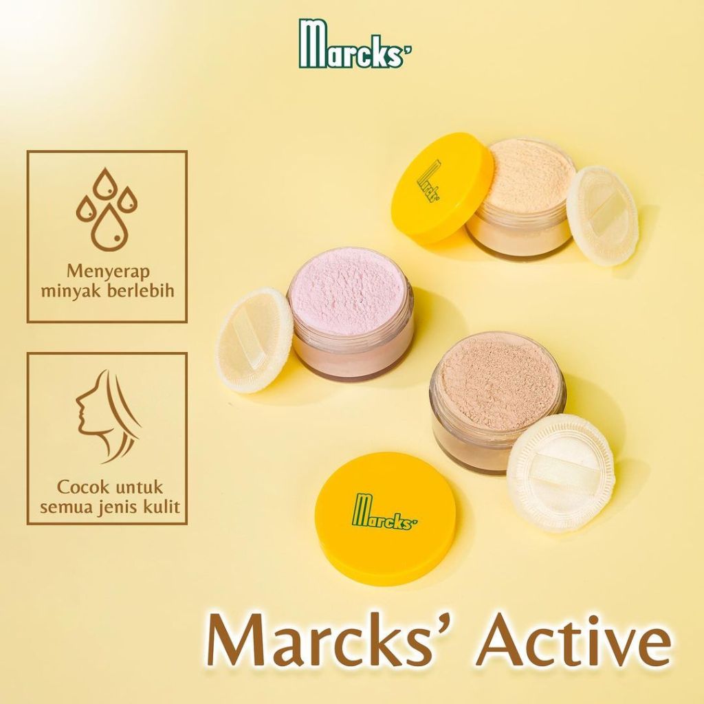 Jual LIVI - Marcks Active Powder 20 g | Shopee Indonesia
