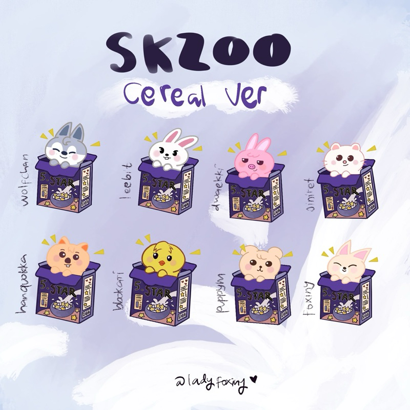 Jual Keychain Skzoo Star Cereal | Shopee Indonesia