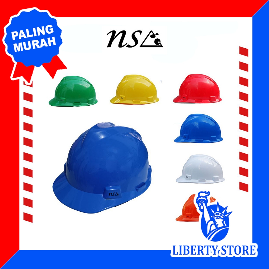 Jual Helm Kerja Proyek Safety SNI STANDART NSA LOKAL | Shopee Indonesia