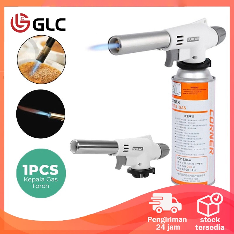 Jual Kepala Gas Torch kaleng tabung Portable Flame Gun Las api Pemantik | Shopee Indonesia