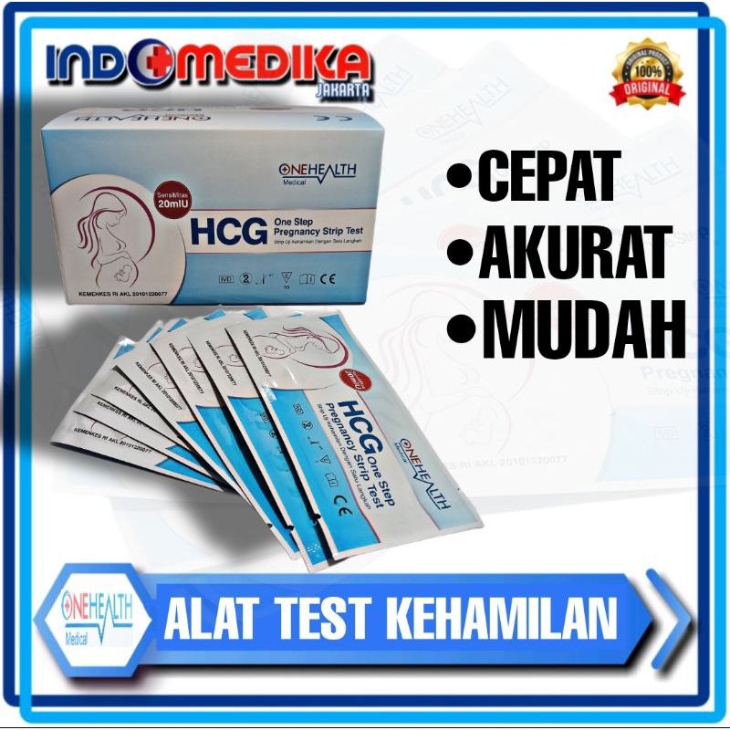 Jual Test Kehamilan ONEHEALTH per pcs/Test Pack HCG ( Eceran ) | Shopee ...