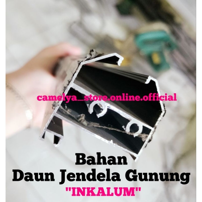 Jual Bahan Daun Jendela Gunung Aluminium "INKALUM" | Shopee Indonesia