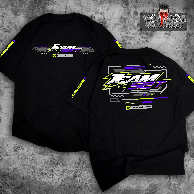 Jual Kaos TEAM SAT SET TL / Kaos Kata Kata / Kaos Pria Wanita ~ FREE ...