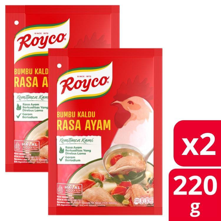 Jual royco bumbu kaldu ayam 220g | Shopee Indonesia