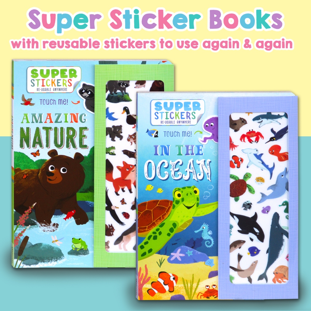 Jual [Igloo Books] Amazing Nature / In the Ocean Super Stickers Book ...