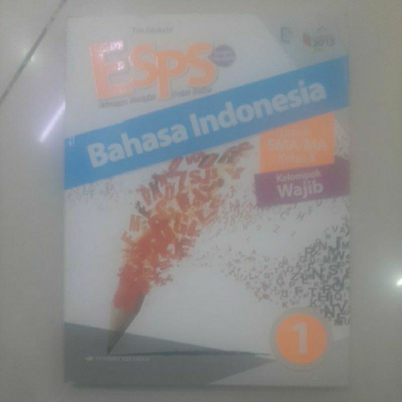 Jual Buku ESPS BAHASA IND9NESIA Kelas 1 10 X SMA K2013 REVISI ERLANGGA | Shopee Indonesia